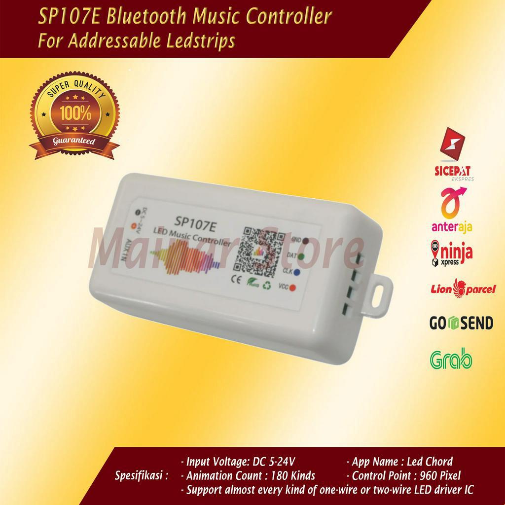 Jual SP107E Bluetooth Music Controller 960 Pixels for WS2811/WS2812b ...