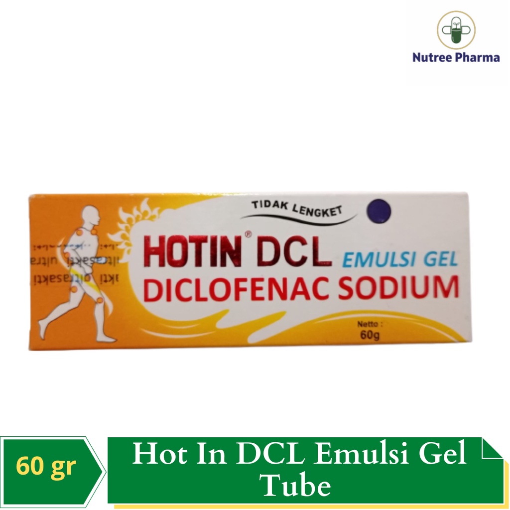 Jual Hot In / Hotin DCL Emulsi Gel Tube 60 gr | Shopee Indonesia