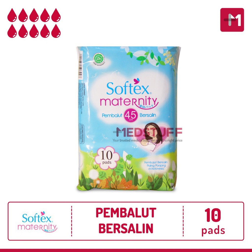 Jual Softex Maternity isi 10s Pembalut Bersalin Hamil Nifas | Shopee Indonesia