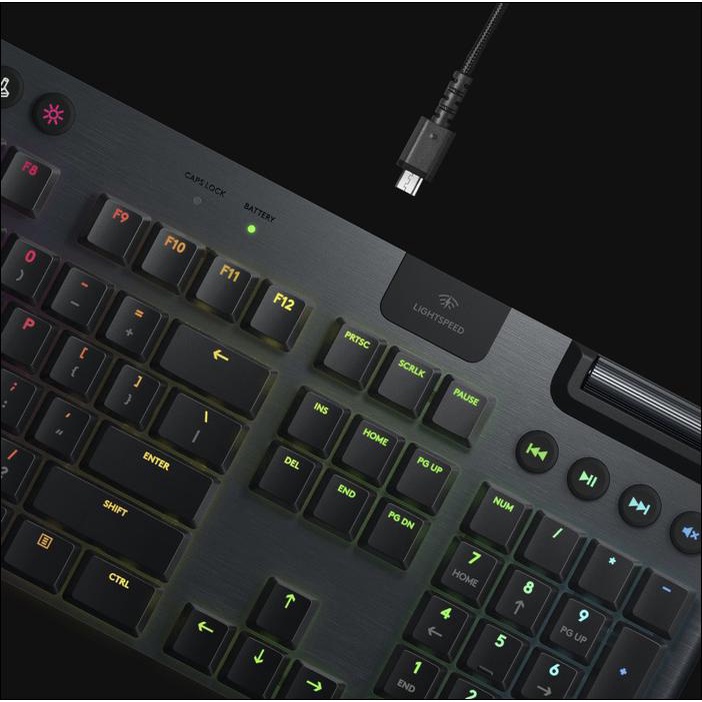 Jual LOGITECH G LIGHTSPEED WIRELESS G913 / G915 RGB MECHANICAL KEYBOARD - BIRU | Shopee Indonesia