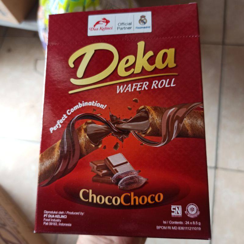 Jual Deka Wafer Roll Choco Choco 8.5g | Shopee Indonesia