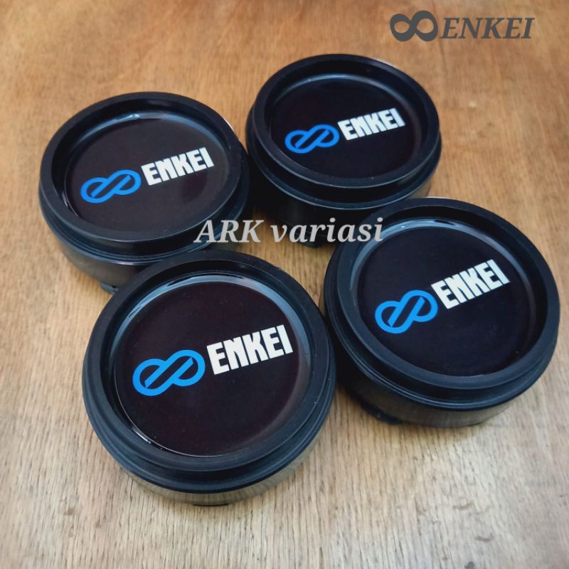 Jual tutup dop velg racing ENKEI tabung hitam diameter kaki 6.2 cm ...