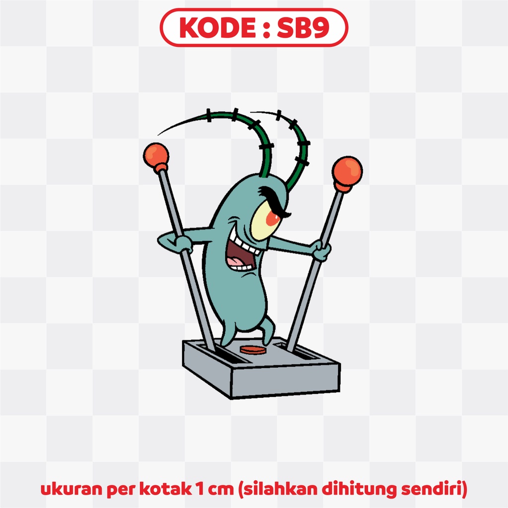 Jual Stiker Baju Sablon Setrika Aesthetic // Sticker Iron - SPONGE BOB ...