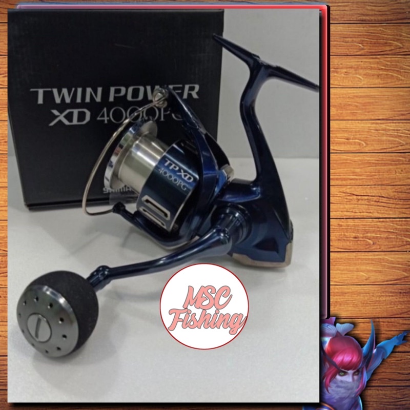 Jual REEL SHIMANO TWIN POWER XD 4000 PG MODEL 2021 | Shopee Indonesia