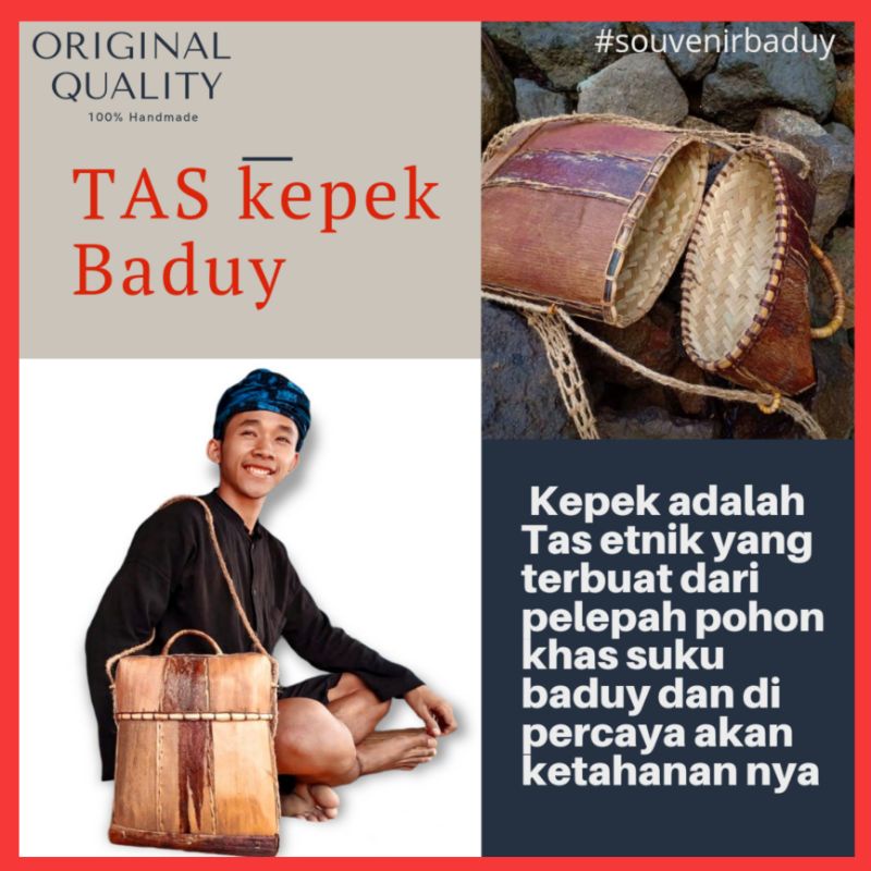 Jual Tas kepek khas suku baduy | Shopee Indonesia