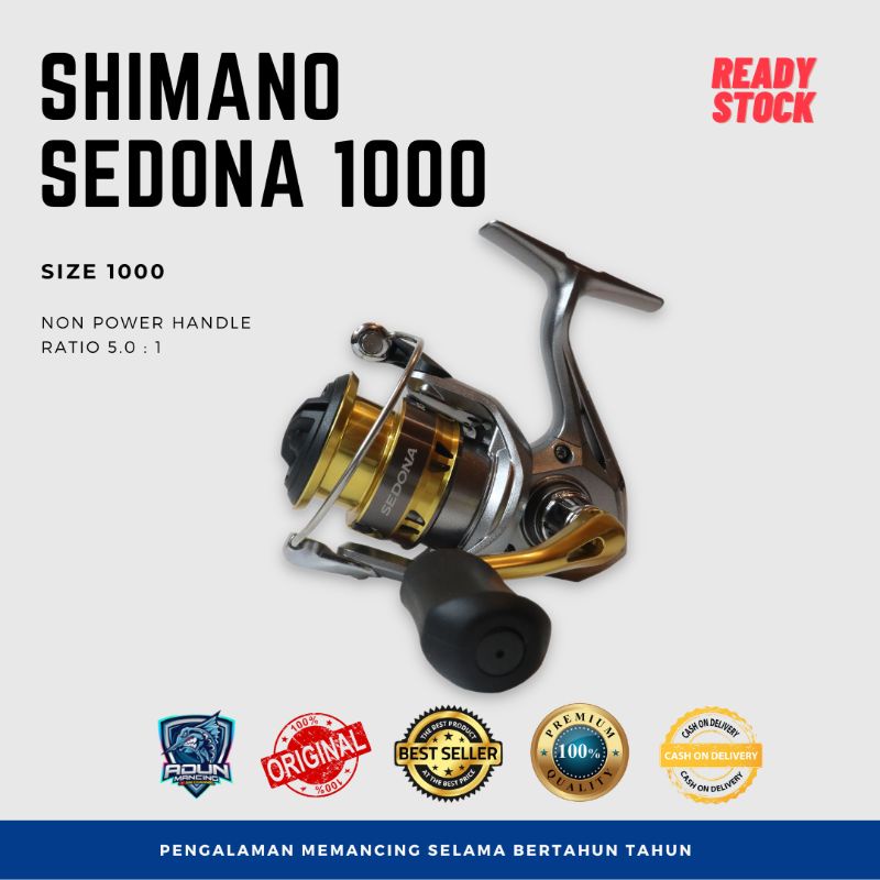Jual Reel Shimano Sedona 1000 | Shopee Indonesia