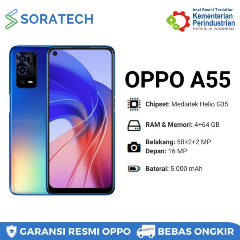 Jual OPPO A55 4/64 | Shopee Indonesia