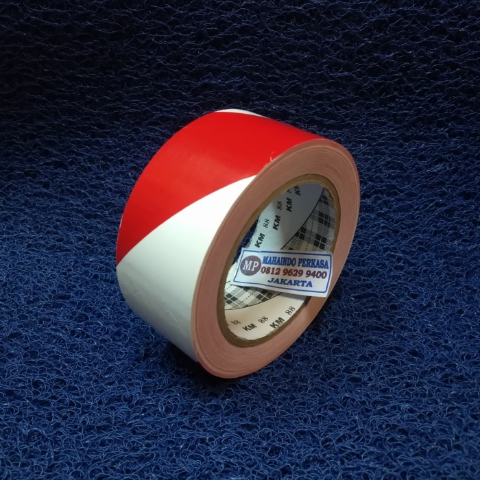 Jual Gilaa!!! Lakban Lantai - Floor Marking Baricade Tape - Merah/Putih 2" X 33M Bergaransi ...