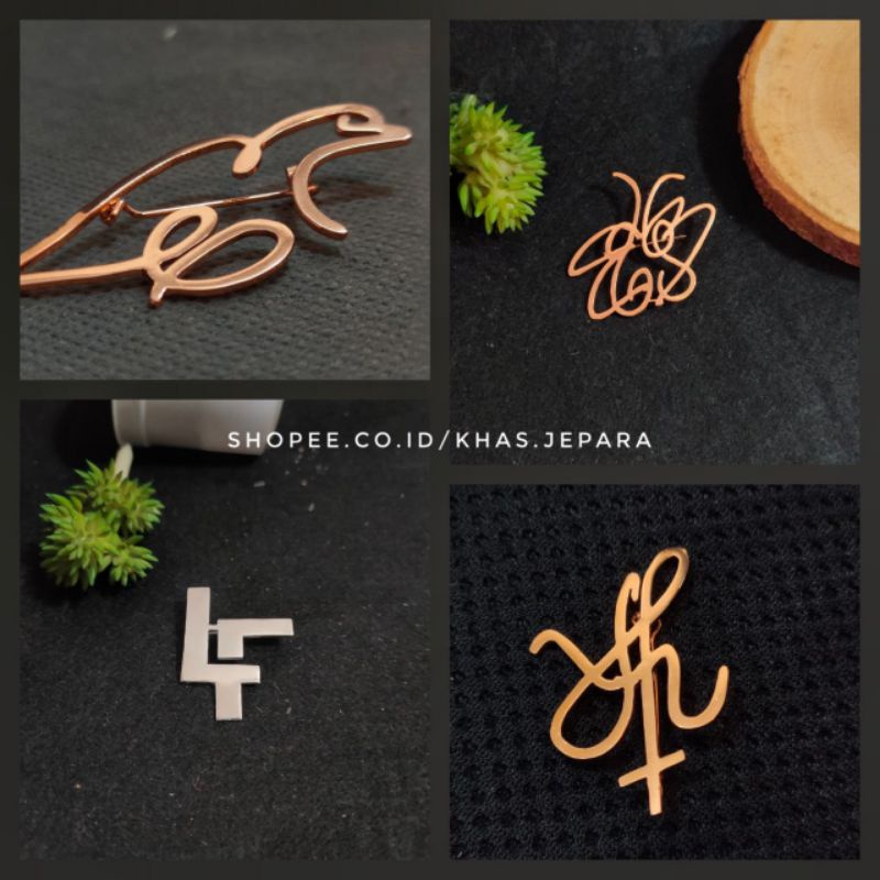 Jual CETAK TANDA TANGAN NAMA LINE ART / Logo / Brand untuk Bros Bisa ...