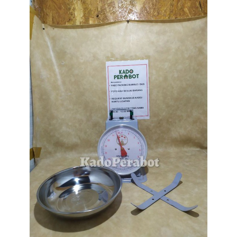 Jual timbangan kambing 15kg - timbangan daging - timbangan pasar Mega ...