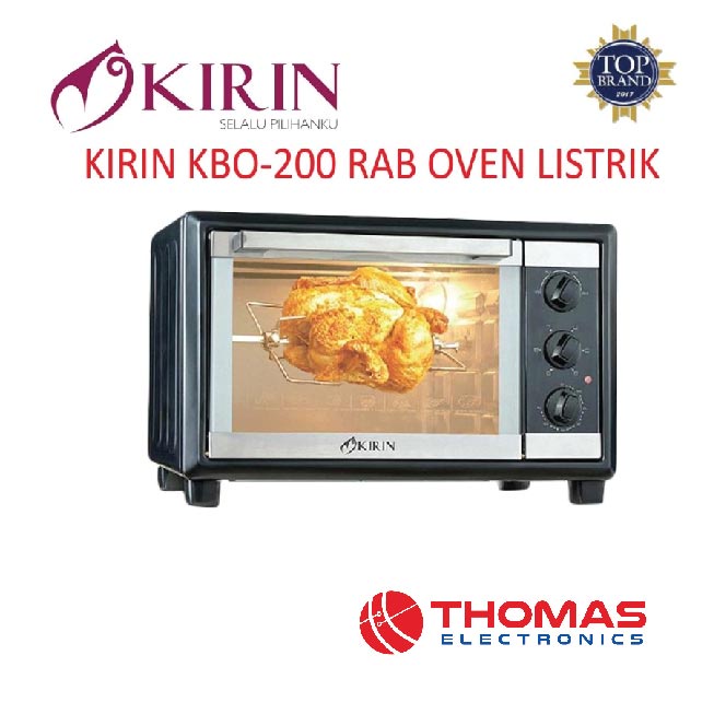 Jual KIRIN KBO-200 RAB OVEN LISTRIK GARANSI RESMI | Shopee Indonesia