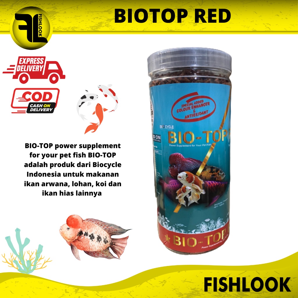 Jual BIOTOP RED 160 Gram MAGGOT KERING BIO TOP BIOCYCLE | Shopee Indonesia