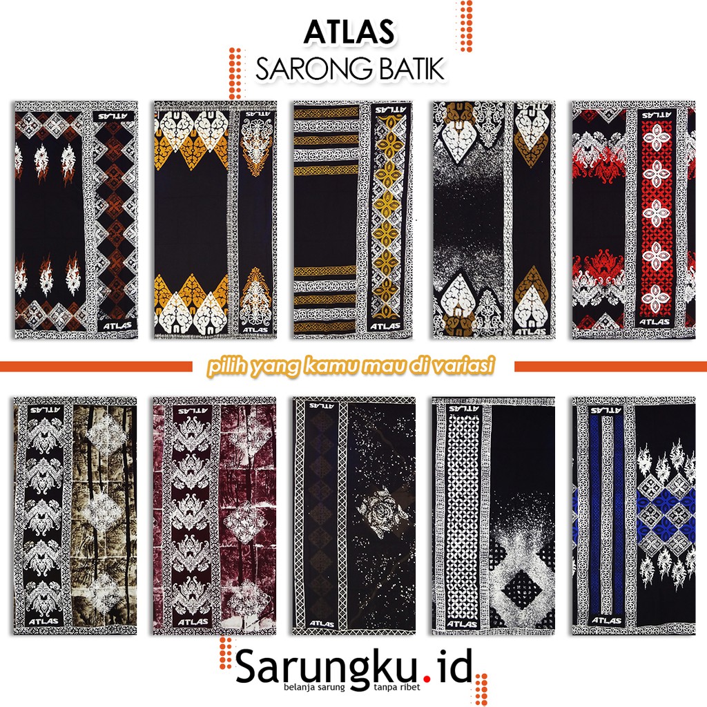Jual SARUNG BATIK ATLAS (SARBA) | Shopee Indonesia
