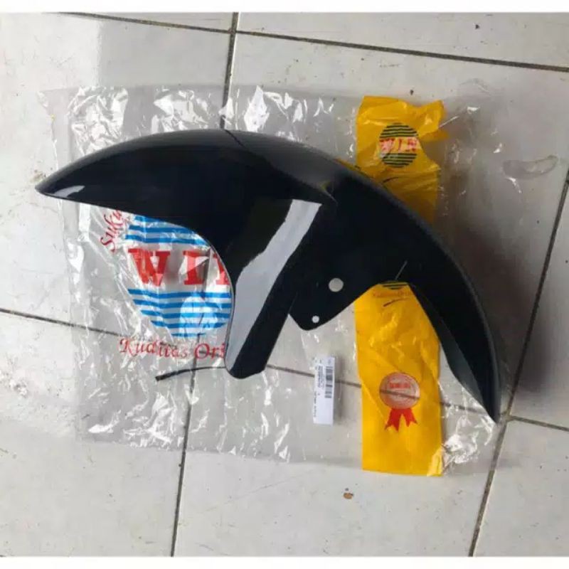 Jual Slebor Spakbor Depan Ninja 150 RR KRR Hitam gl cb tiger | Shopee ...