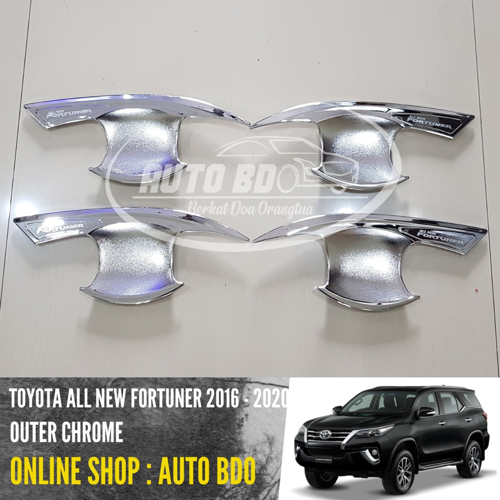 Jual OUTER HANDLE ALL NEW FORTUNER CHROME | Shopee Indonesia