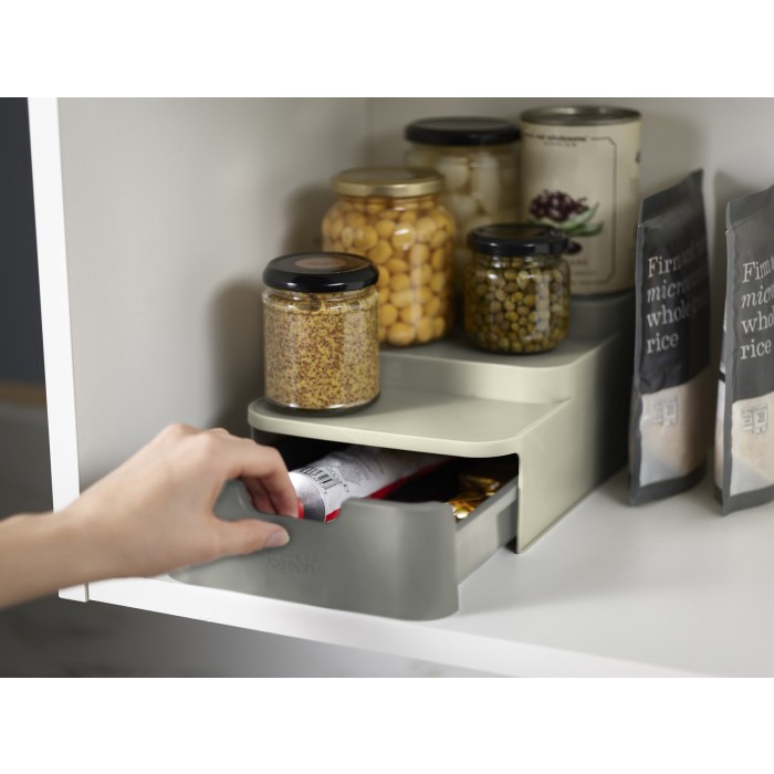 Jual JOSEPH JOSEPH DUO COMPACT TIERED CUPBOARD ORGANISER | Shopee Indonesia