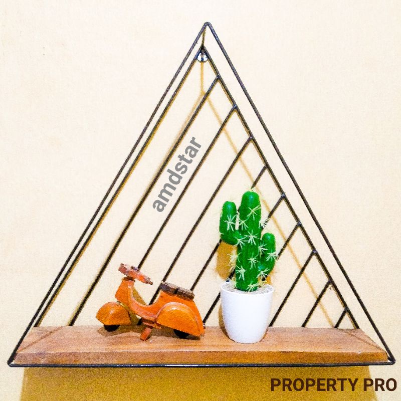 Jual Rak Dinding / Rak Bunga Segi Tiga Minimalis Dan Kekinian JUMBO ...