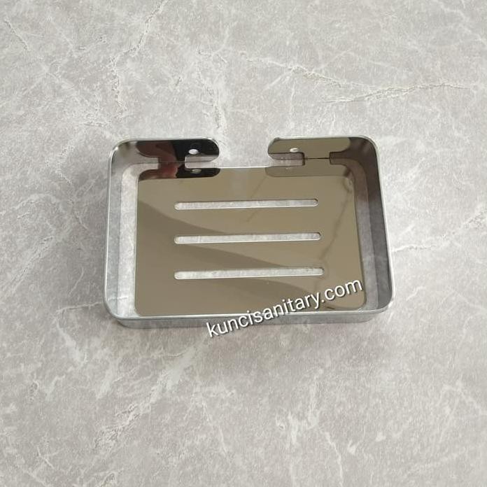 Jual TEMPAT SABUN STAINLESS 304 / KOTAK SABUN DINDING KAMAR MANDI ...