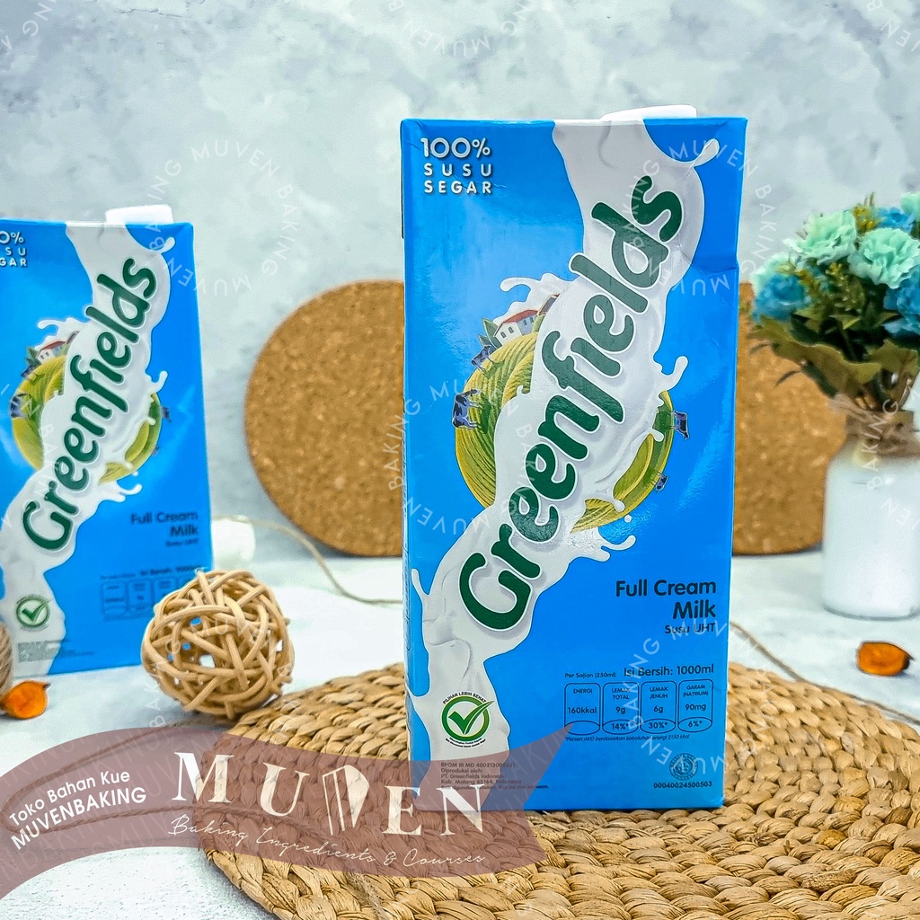 Jual GREENFIELDS UHT MILK 1 L | Shopee Indonesia