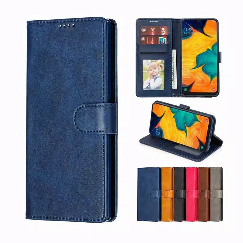 Jual For Oppo A3s A5s A7 A1k A11k A5 2020 A9 2020 Flip Walet Kulit