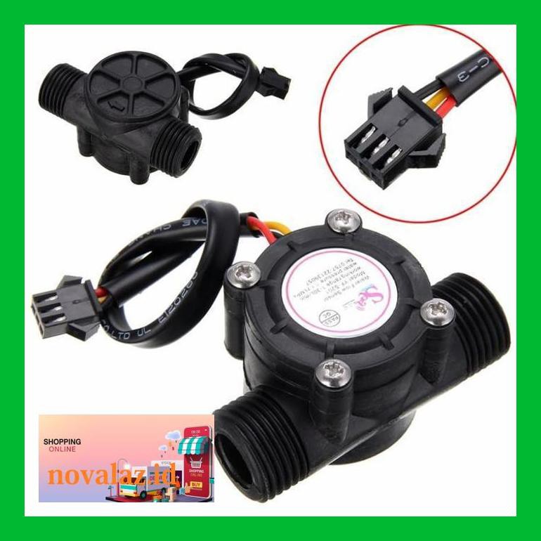 Jual Novnsa0S Sea Water Flow Aliran Air Sensor Flowmeter Flow Meter Fs ...