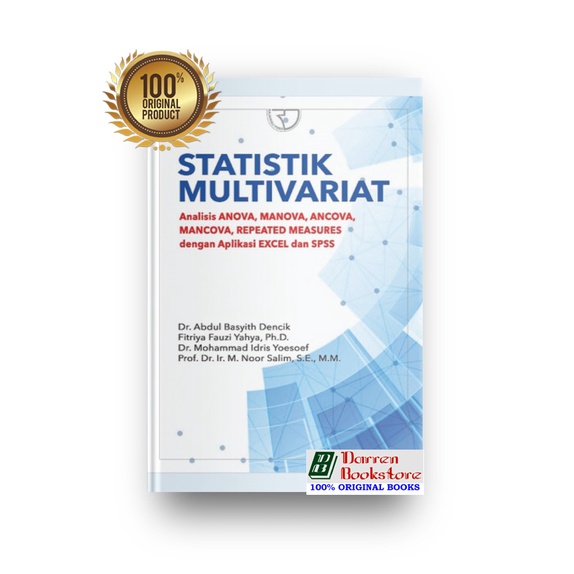 Jual Statistik Multivariat: Analisis Anova, Manova, Ancova, Mancova, Repeated Measures dengan ...