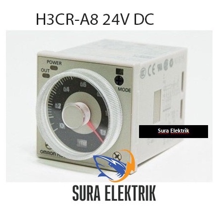 Jual Timer H3CR-A8 24V DC Omron | Shopee Indonesia