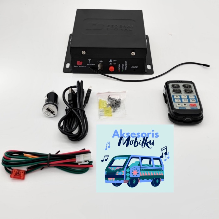 Jual Paket Sett Toa Mobil TS-200A Dan Modul Ampli Wireless SA660 ...