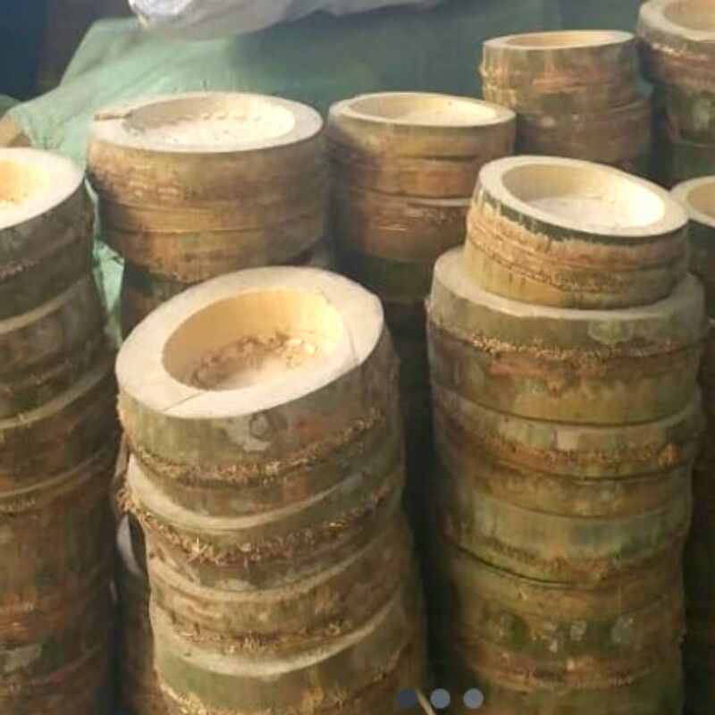 Jual asbak bambu potongan bambu tempat abu rokok aksesoris rumah ...