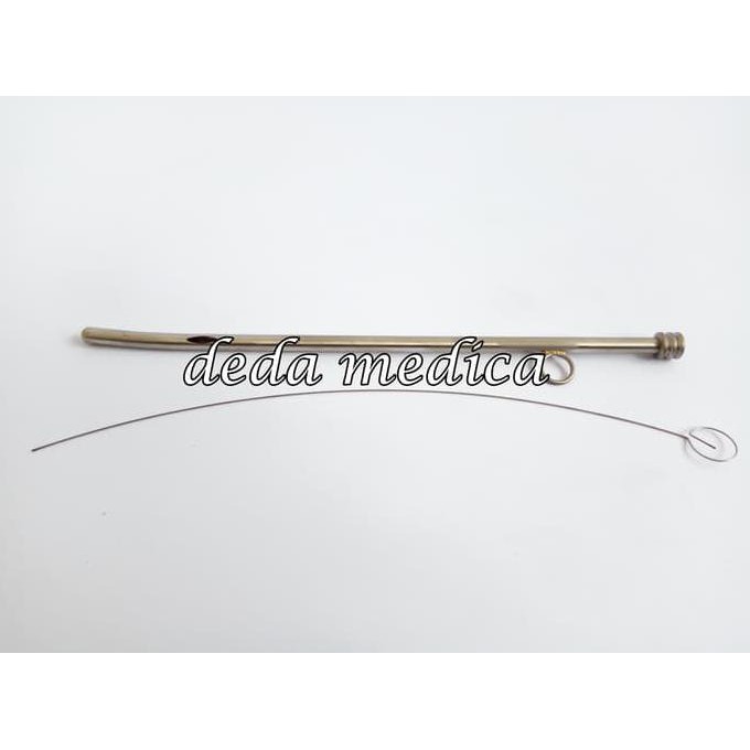 Jual METAL KATETER URIN CATETER STAINLESS STEEL CATHETER URINE 12FR ...