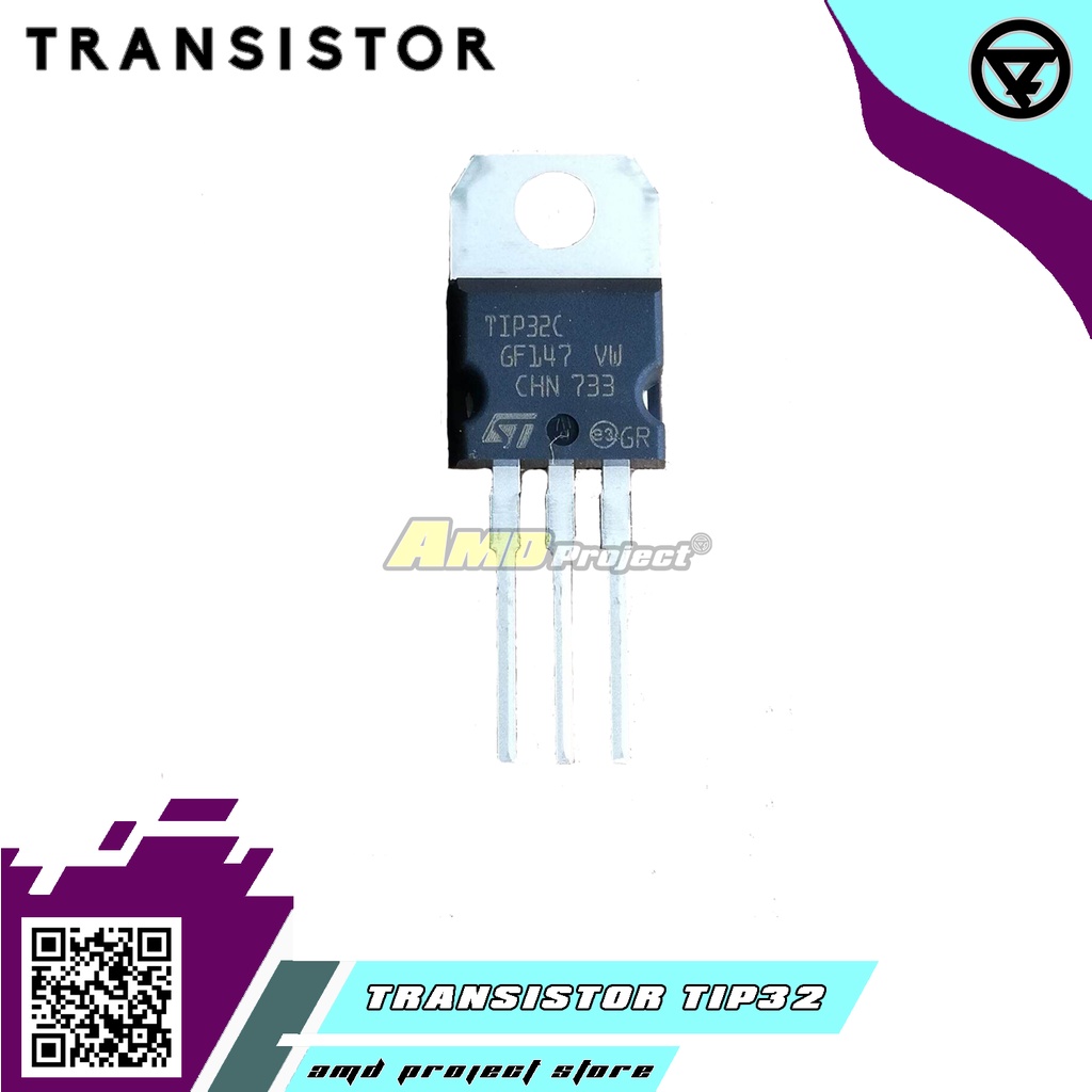Jual Transistor TIP31 TIP32 NPN PNP TIP 31 32 TR Power TO-220 3A 100V | Shopee Indonesia