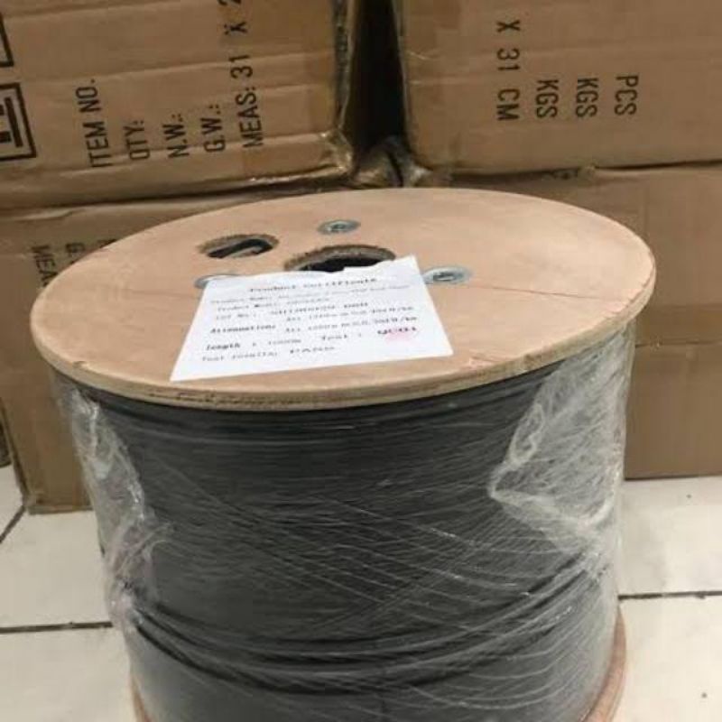 Jual Kabel DC FO 1000 Meter 1 Core 1 Seling - FTTH Dropcore Fiber Optic ...