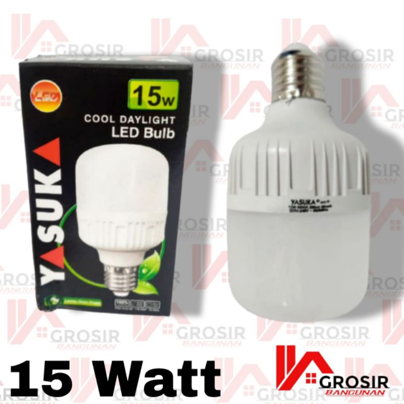 Jual Lampu LED Murah YASUKA 15 Watt/Neon Jumbo/Bohlam Tabung Murah ...