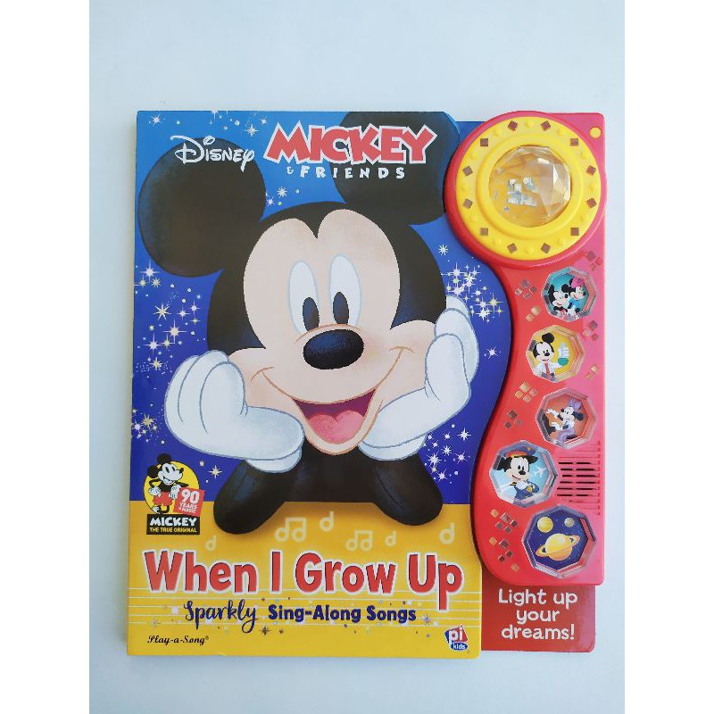 Jual Disney Mickey and Friends: When I Grow Up (Sparkly 10 Sing-along ...