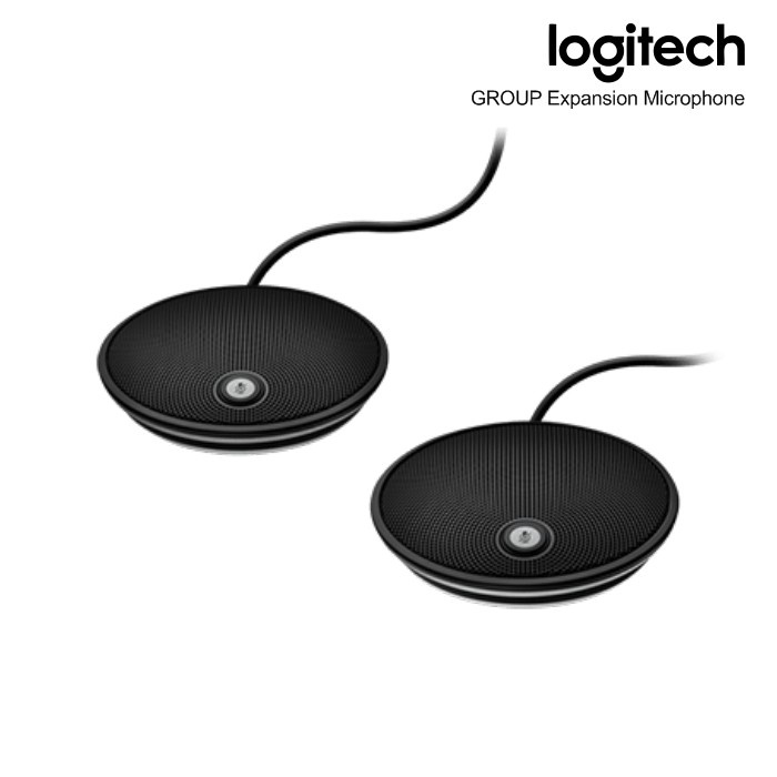 Jual Logitech Group Expansion Microphone- For Webcam Group Video ...