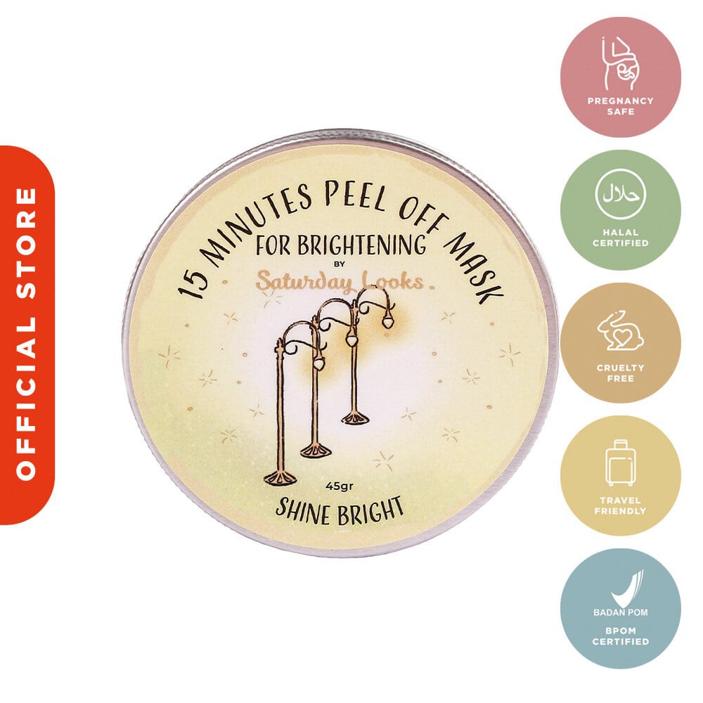 Jual MSBB - Saturday Looks 15Minutes Peel-off Mask - Brightening ...