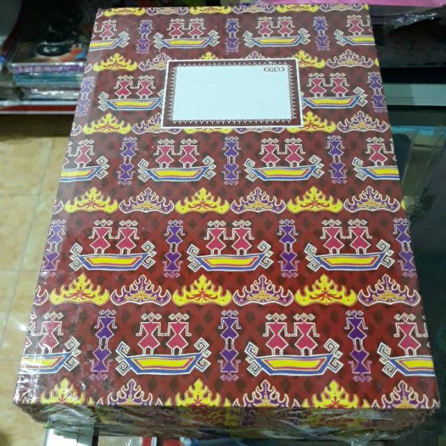 Jual Buku hardcover ukuran folio VISION/kas KIKY/GELATIK 100 lembar/50 ...