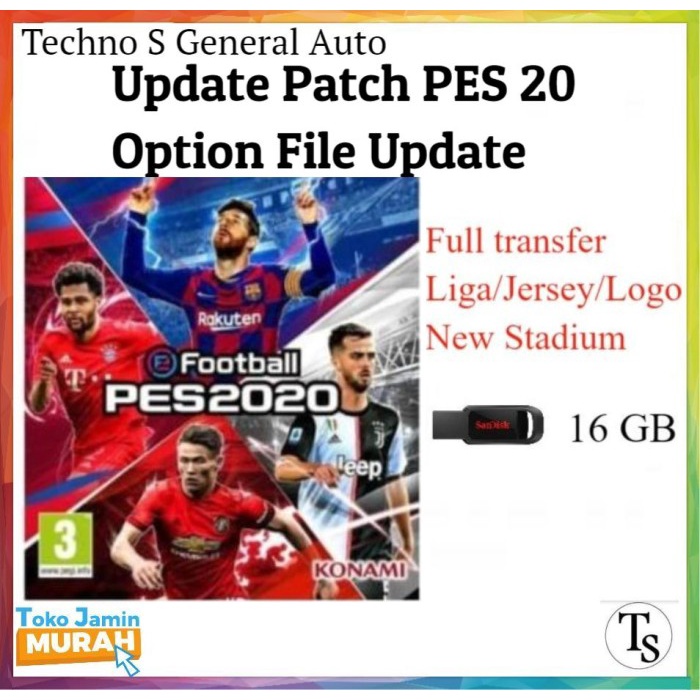 Jual PATCH FULL UPDATE PES 20 PS4 - OPTION FILE PES 2020 - WE 2020 PS 4 ...