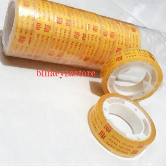 Jual Isolasi Mini 12mm / 0.5 inch 10 meter Merk GOLD TAPE (3 pcs ...