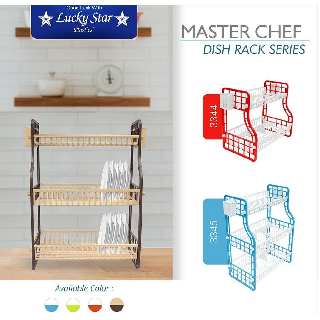 Jual RAK PIRING MASTER CHEF SS3 (DELUXE) | Shopee Indonesia