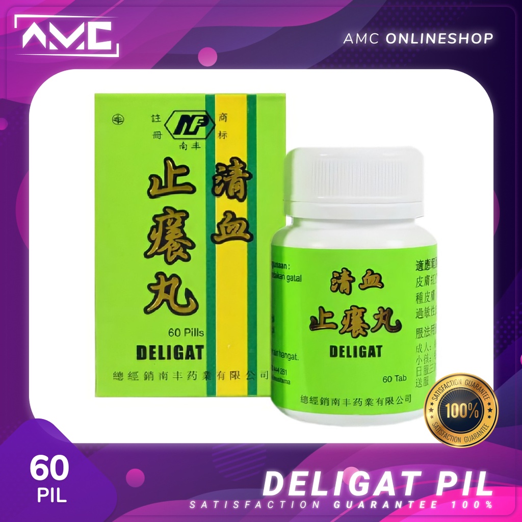 Jual Deligat ( Ce Yang Yen Pill ) - gatal, radang kulit, ruam, darah ...