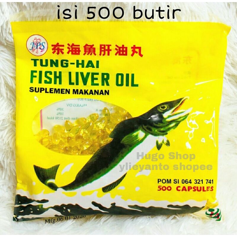 Jual Tunghai minyak ikan / fish oil Tung-hai / fish liver oil vitamin ...