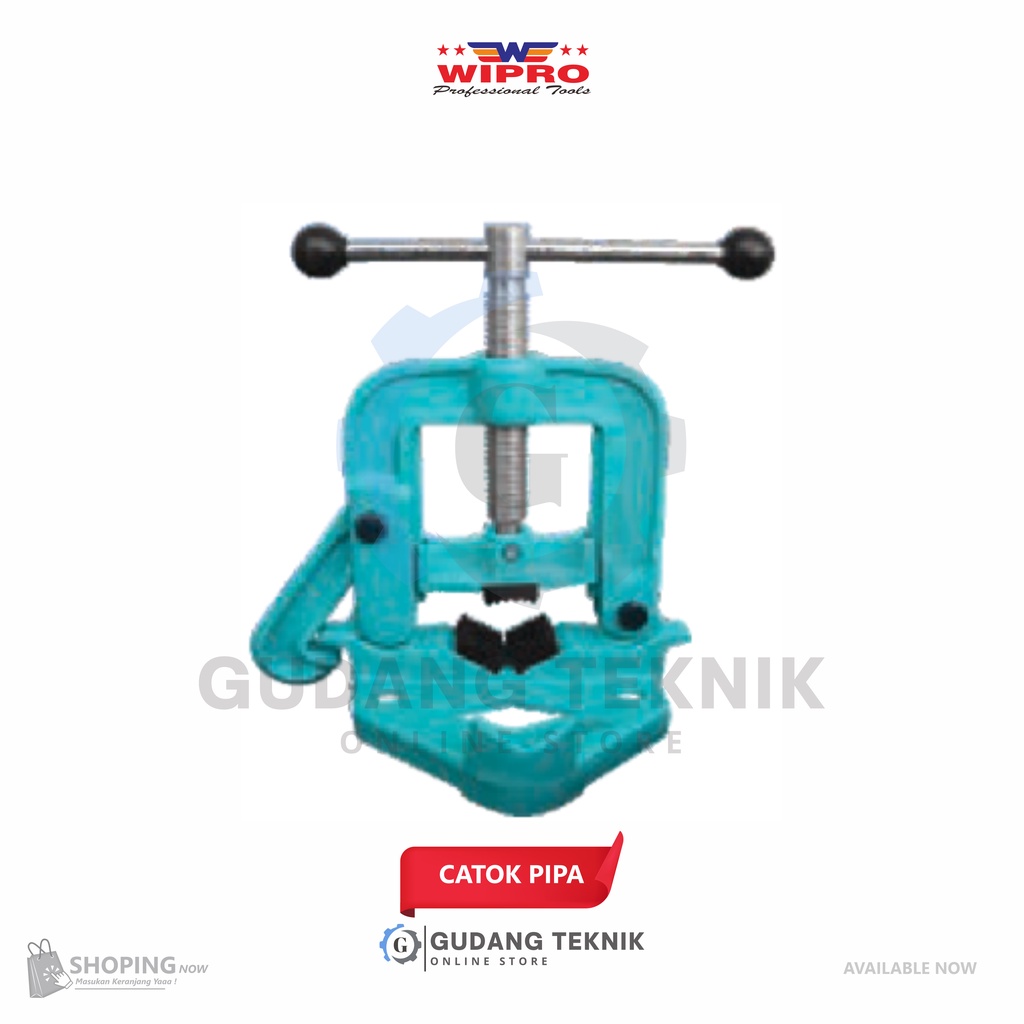 Jual Catok Pipa Vise 4" 100mm WIPRO CP-04 / Ragum Pipa 4inch WIPRO CP04 ...