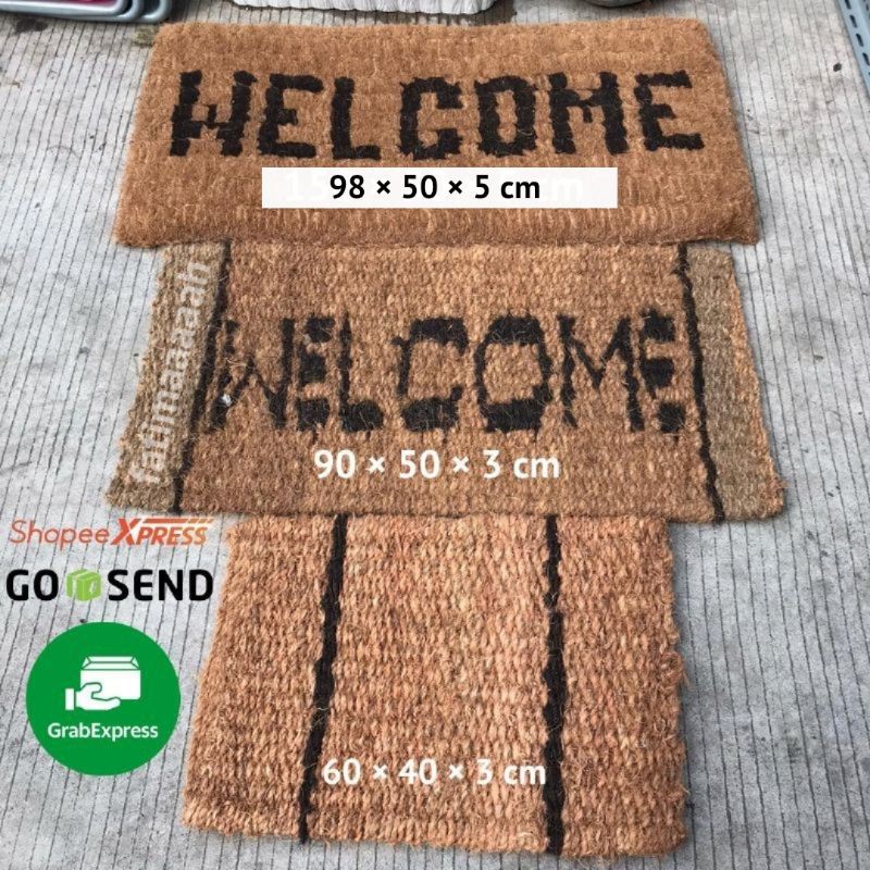 Jual Keset Welcome / Keset Serabut Kelapa Keset Ijuk / Keset Kaki ...