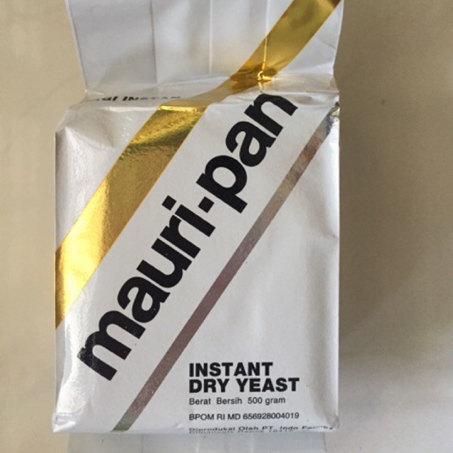 Jual Ragi Kering LOKAL Mauripan Instant 500 Gram (Kemasan Besar) / Ragi ...