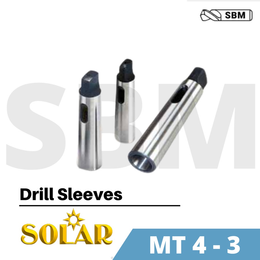 Jual DRILL SLEEVE / SOCK BOR MT3 TO MT4 MERK "SOLAR" | Shopee Indonesia