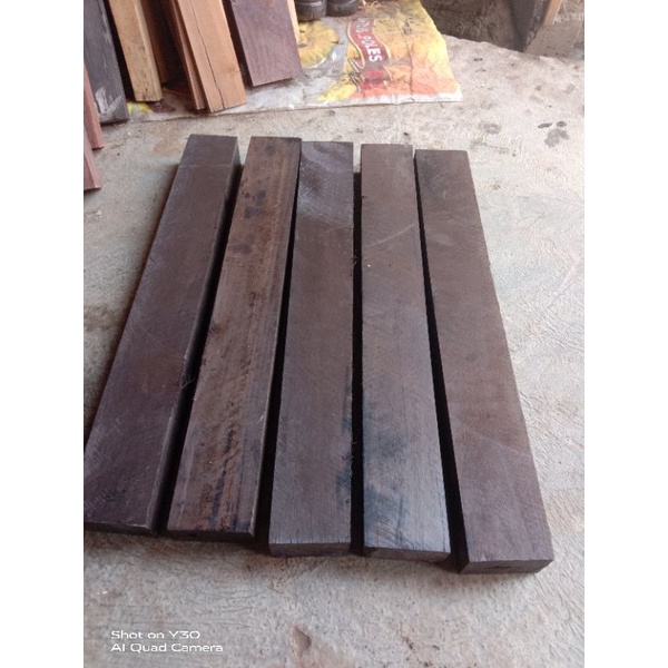 Jual kayu hitam/galih kelor ukuran 5x8x25cm | Shopee Indonesia