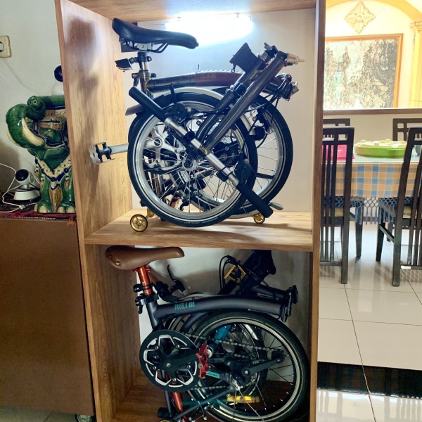 Jual Lemari Sepeda Box sepeda lipat 2susun | Shopee Indonesia