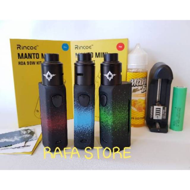 Jual Paket psk siap ngebul original mid rincoe manto mini 90w kit rda ...