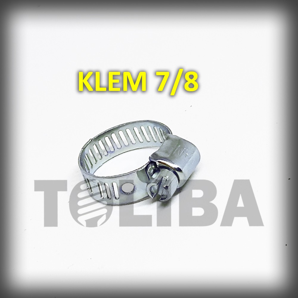 Jual Klem Selang Air Klem Selang Kompor Gas Cincin Penjepit Selang